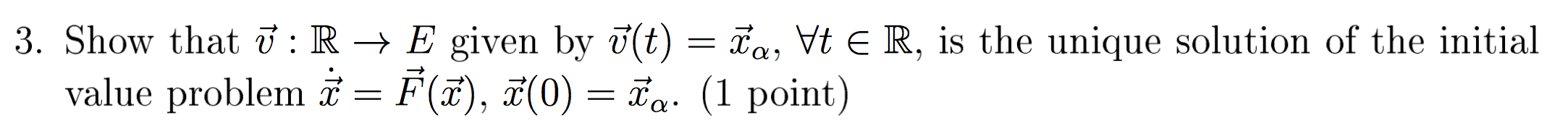 Solved Problem 5*: Let F : E → R™ be locally Lipschitz, E | Chegg.com