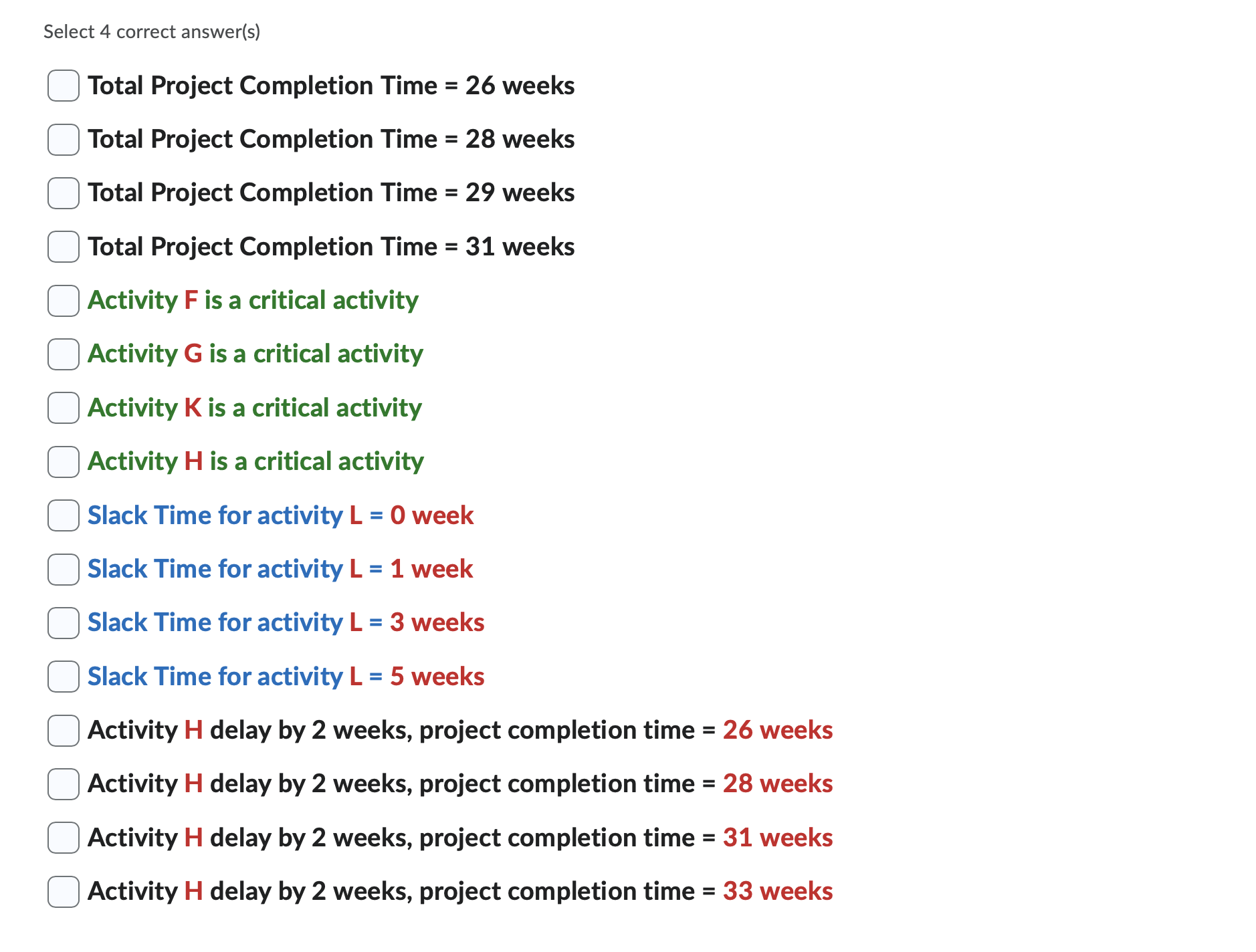 Solved A project (A1) involving the installation of a new | Chegg.com