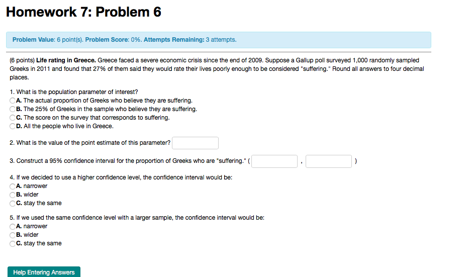 Solved Homework 7 Problem 6 Problem Value 6 Point S