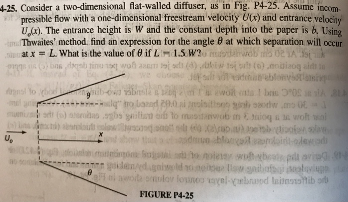 Solved 4-25. Consider a two-dimensional flat-walled | Chegg.com