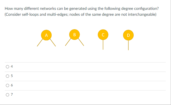 Solved How many different networks can be generated using | Chegg.com