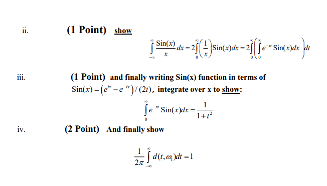 Solved 1. Review rules for integration associated with Dirac | Chegg.com