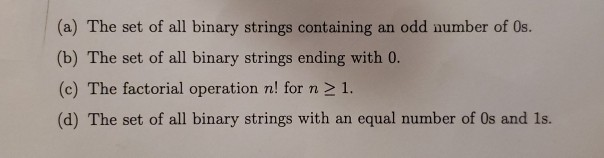 Solved Give a recursive definition for each of the following | Chegg.com