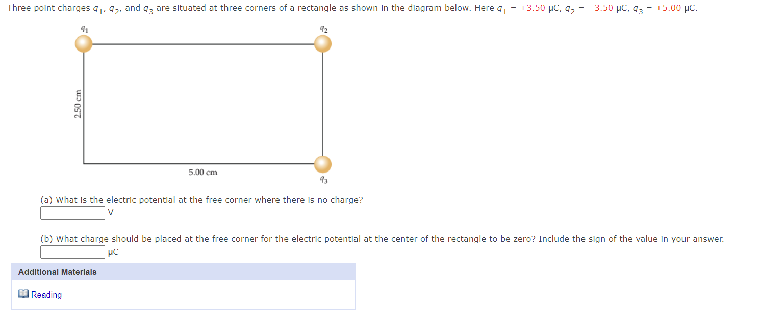 Solved hree point charges q1,q2, and q3 are situated at | Chegg.com
