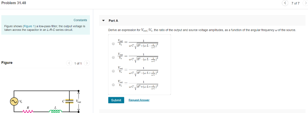 Solved Problem 31.48 Part A Figure shows (Figure 1) a | Chegg.com