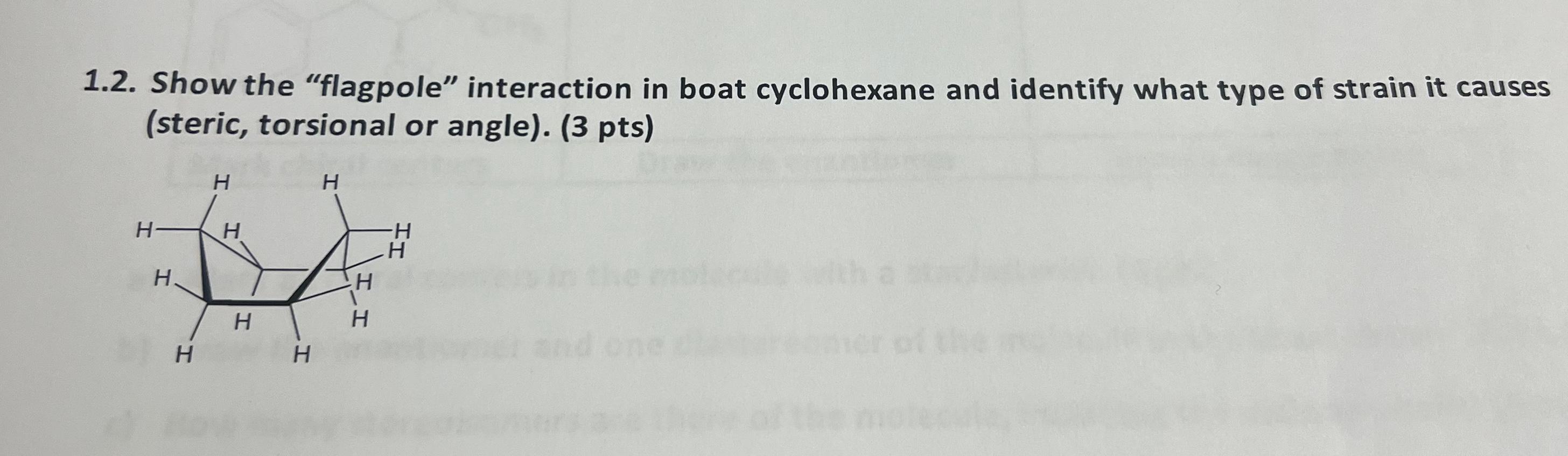 Solved 1.2. Show the "flagpole" interaction in boat | Chegg.com