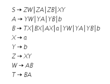 Solved 1. Use the CYK algorithm to determine whether the | Chegg.com