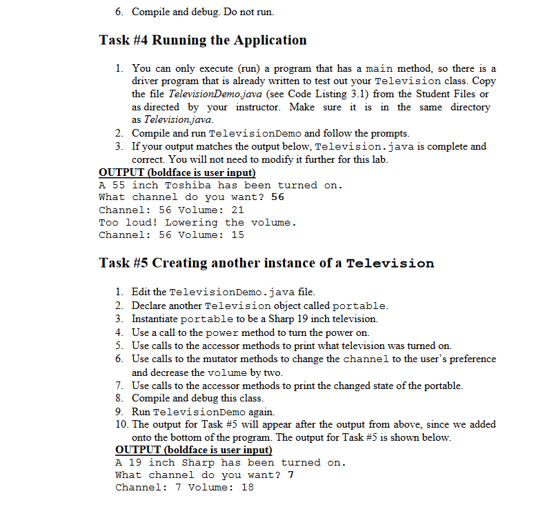 Solved Classes Lab Objectives • Be able to declare a new | Chegg.com