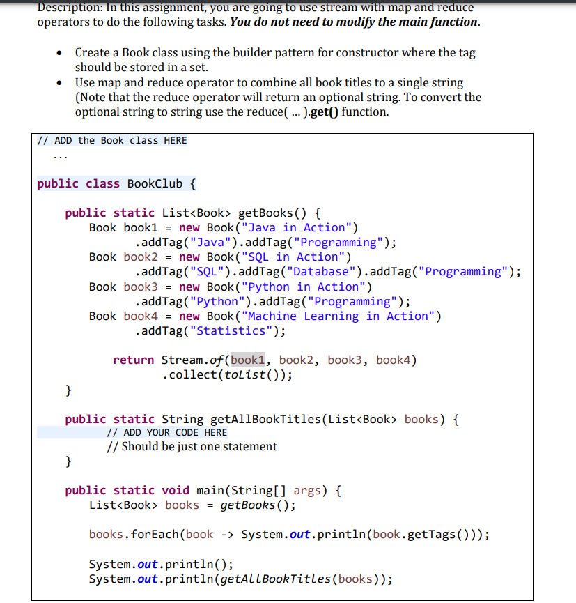 Solved Description: In this assignment, you are going to use | Chegg.com