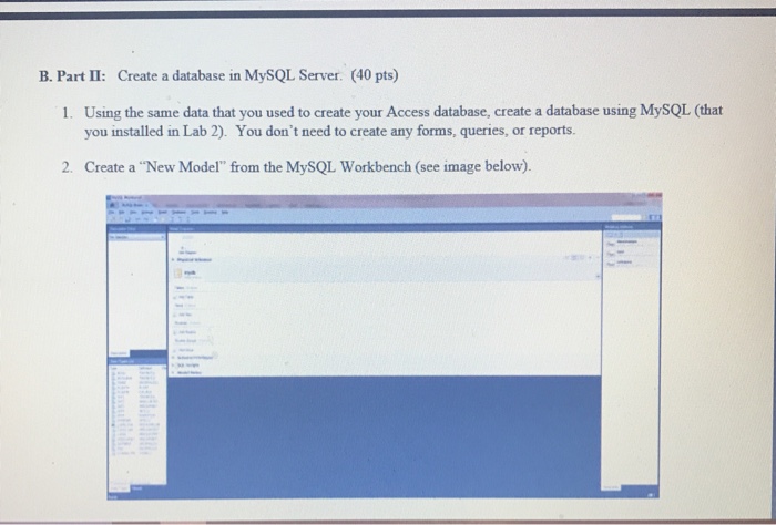 Solved Microsoft Access and MySQL Lab Lab 3 A. Part 1: (60 | Chegg.com