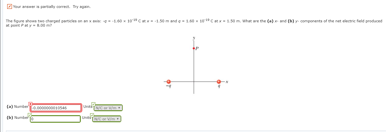 Solved Your Answer Is Partially Correct Try Again The