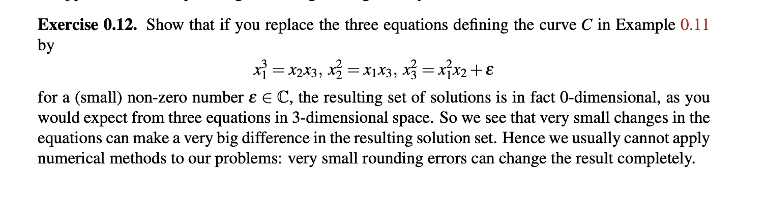 Solved Exercise 0.12. Show that if you replace the three | Chegg.com