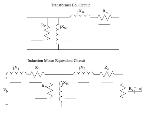 Solved Shown below are equivalent circuits for a transformer | Chegg.com
