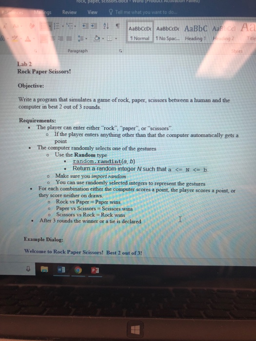 Solved gs Review View Tell me what you want to do itle | Chegg.com