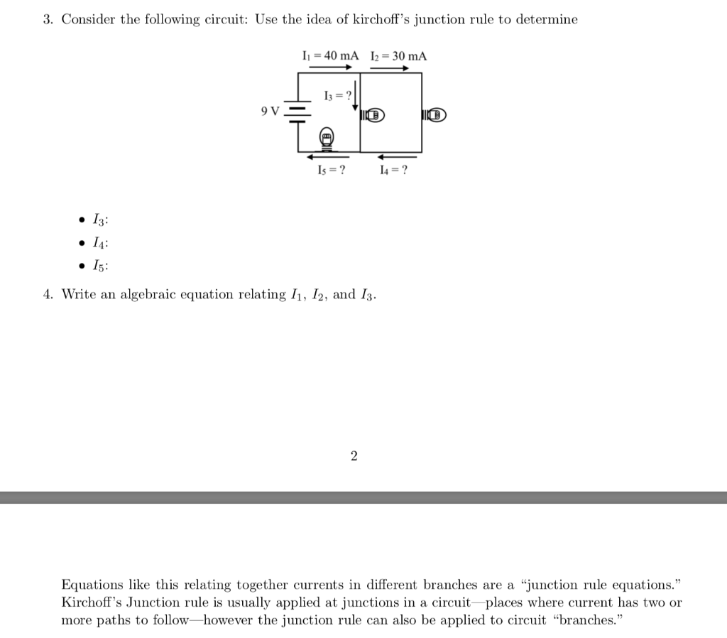 Solved 3. Consider the following circuit: Use the idea of | Chegg.com