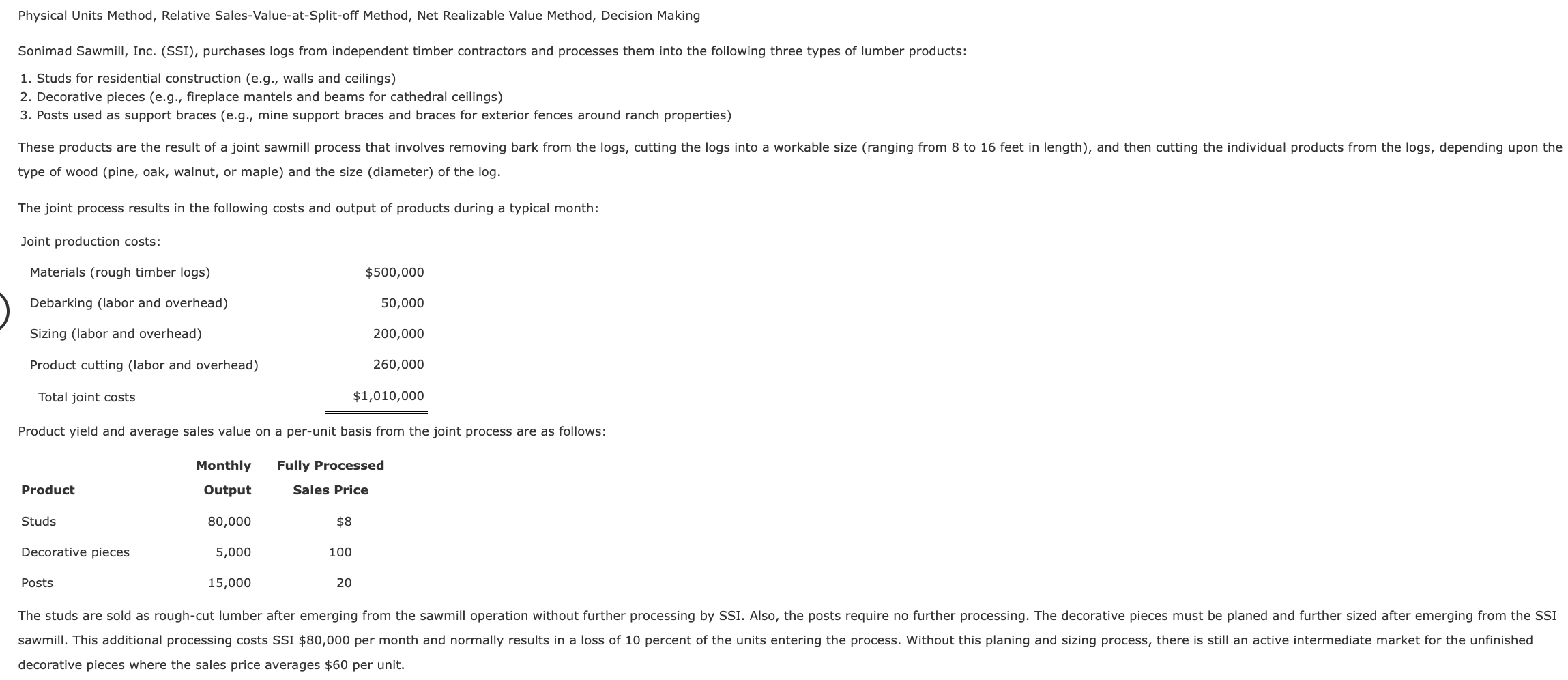 Solved please help asap! Physical Units Method, Relative | Chegg.com
