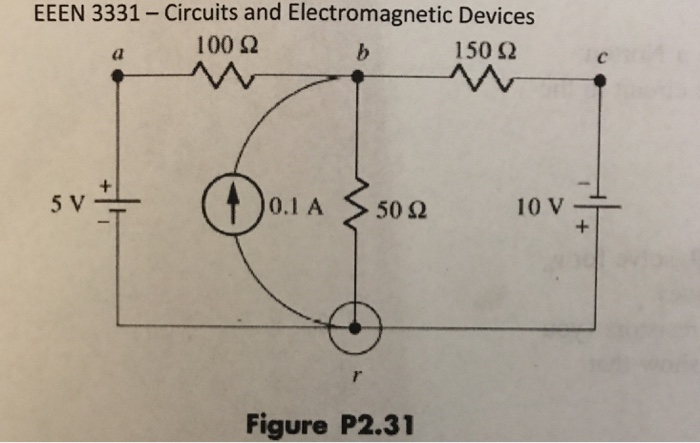 Solved 2.29. (a) For The Circuit Shown In Fig. P2.29, Solve 