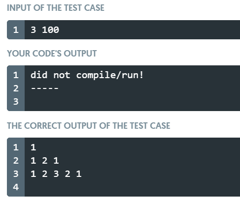 Solved C++ Making a pyramid. Write a program that accepts | Chegg.com