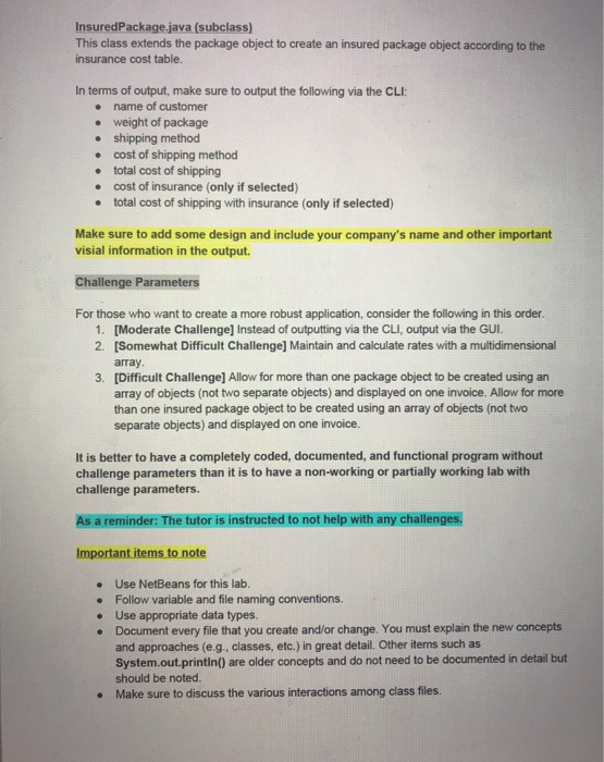 Solved Lab 4 150 Points You Ship Readings 7-11 In our fourth | Chegg.com