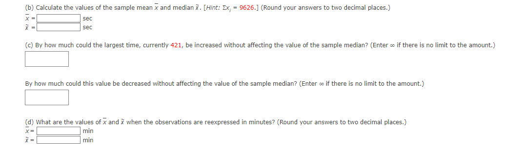 Solved How does it suggest that the sample mean and median | Chegg.com
