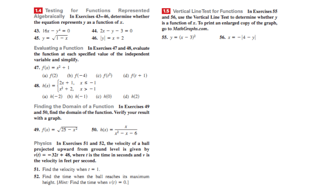 Determine If The Given Equation Represents Y As A Function Of X Tessshebaylo