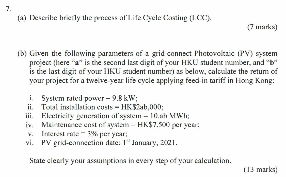 Solved (a) Describe briefly the process of Life Cycle | Chegg.com