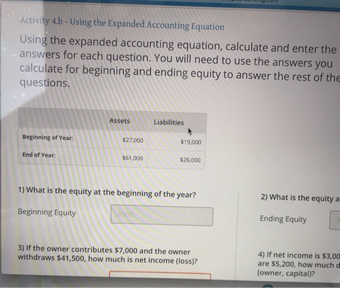 Expanded Accounting Equation Calculator - Tessshebaylo Expanded Accounting Equation Calculator - Tessshebaylo