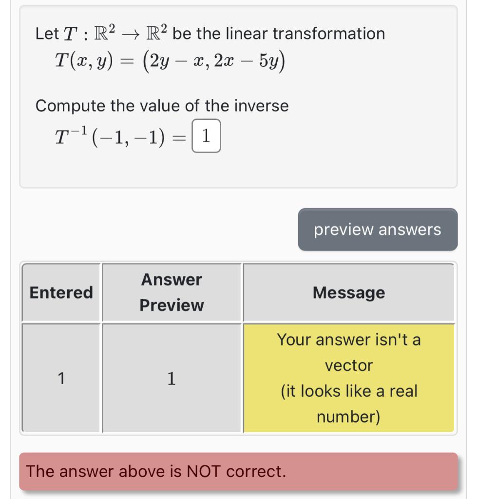 Solved Let T:R2→R2 be the linear transformation | Chegg.com