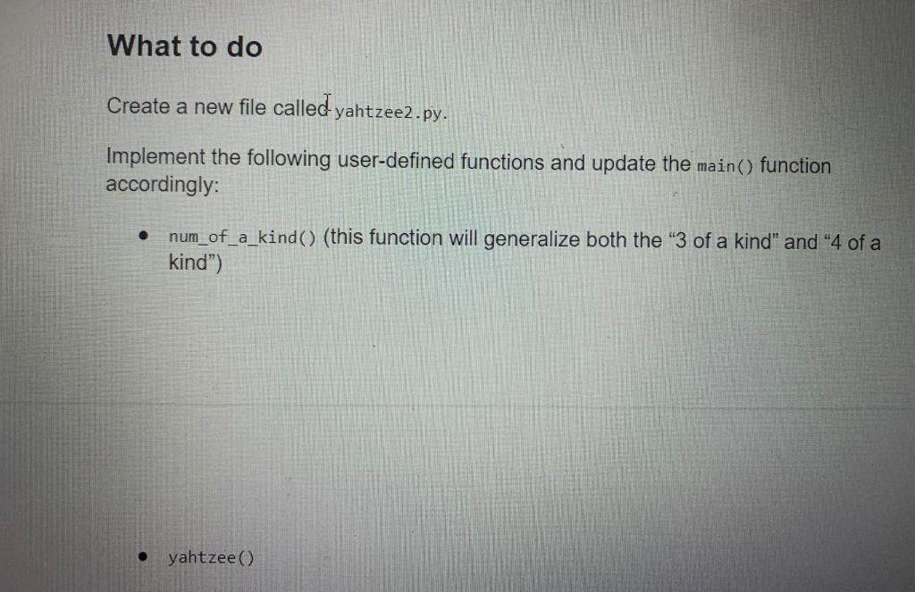 Solved In the first version, you implemented the Upper | Chegg.com