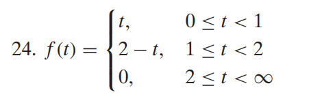 Solved In each of Problems 21 through 24, find the Laplace | Chegg.com