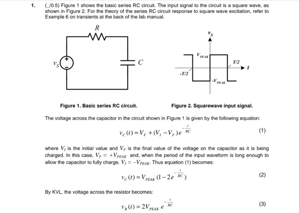 Solved 1.2 Connect the circuit shown in Figure 3. ELEC 2501 | Chegg.com