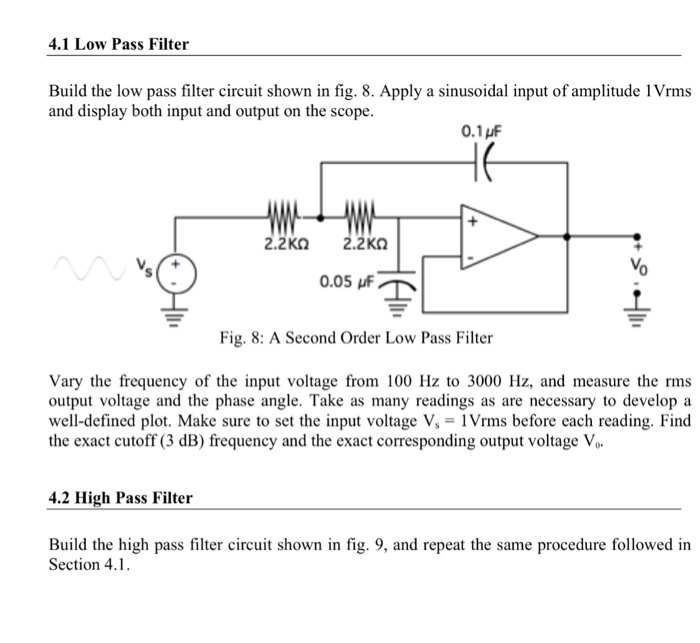 Solved 3.1 Show why the cutoff frequency (or the frequency | Chegg.com