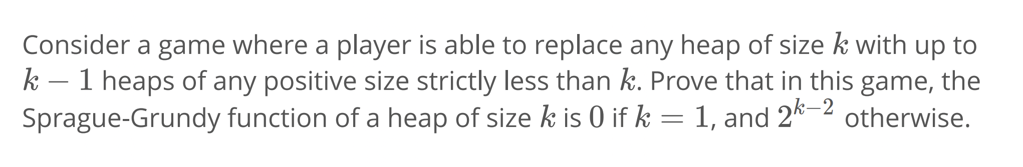 Consider a game where a player is able to replace any | Chegg.com