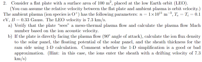 Solved 2. Consider a flat plate with a surface area of 100 | Chegg.com