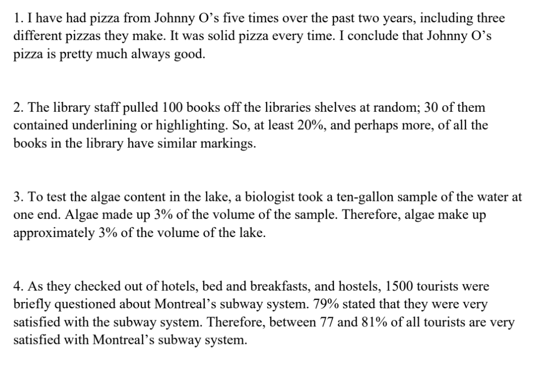 Chapter 4 Homework Exercises Part I. Instructions: | Chegg.com