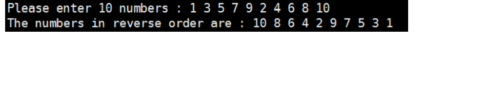 Solved e • Write a program that creates an array of 10 | Chegg.com