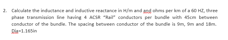 Solved 2. Calculate the inductance and inductive reactance | Chegg.com
