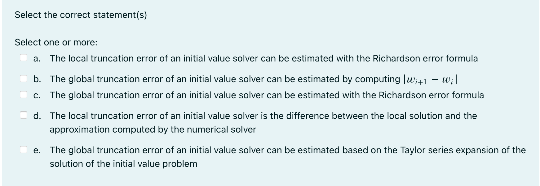 Solved Select the correct statement(s) Select one or more: | Chegg.com