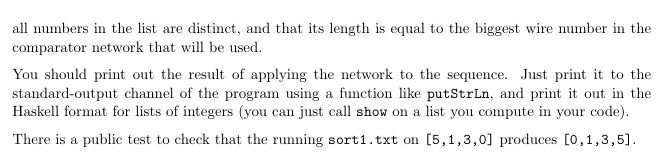Solved Haskell Parallel form on comparator | Chegg.com Solved Haskell Parallel form on comparator | Chegg.com