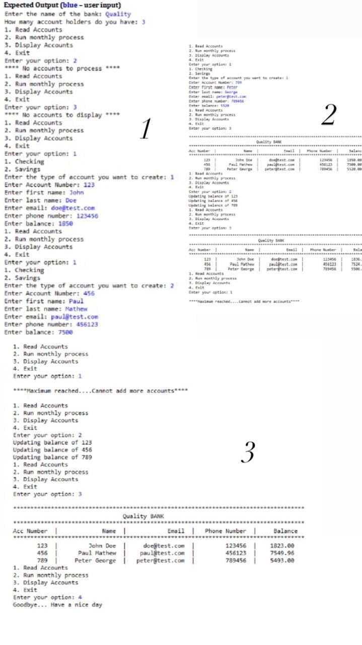 Solved Java language In this lab, we will create a few | Chegg.com