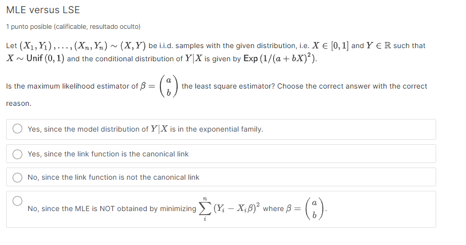 Solved Link function 1 punto posible (calificable, resultado | Chegg.com