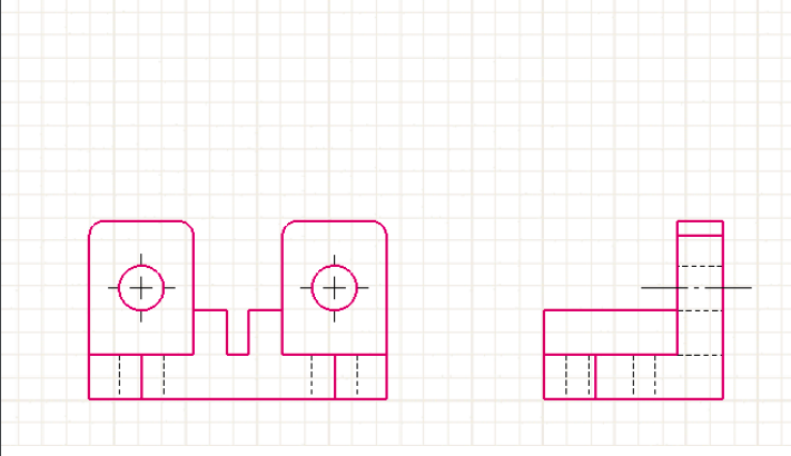 Solved draw the missing view, and isometric projection | Chegg.com