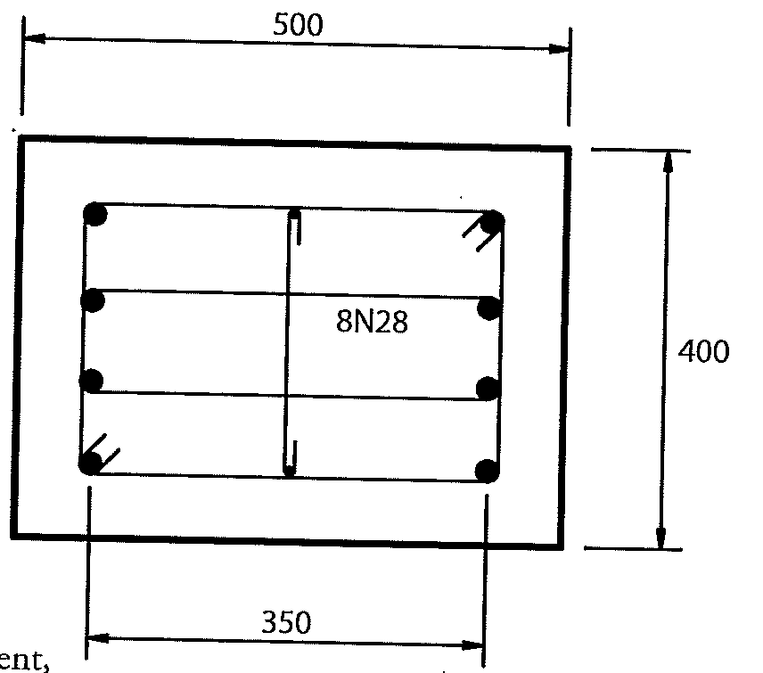 Q4. Determine the ultimate load and moment capacity | Chegg.com