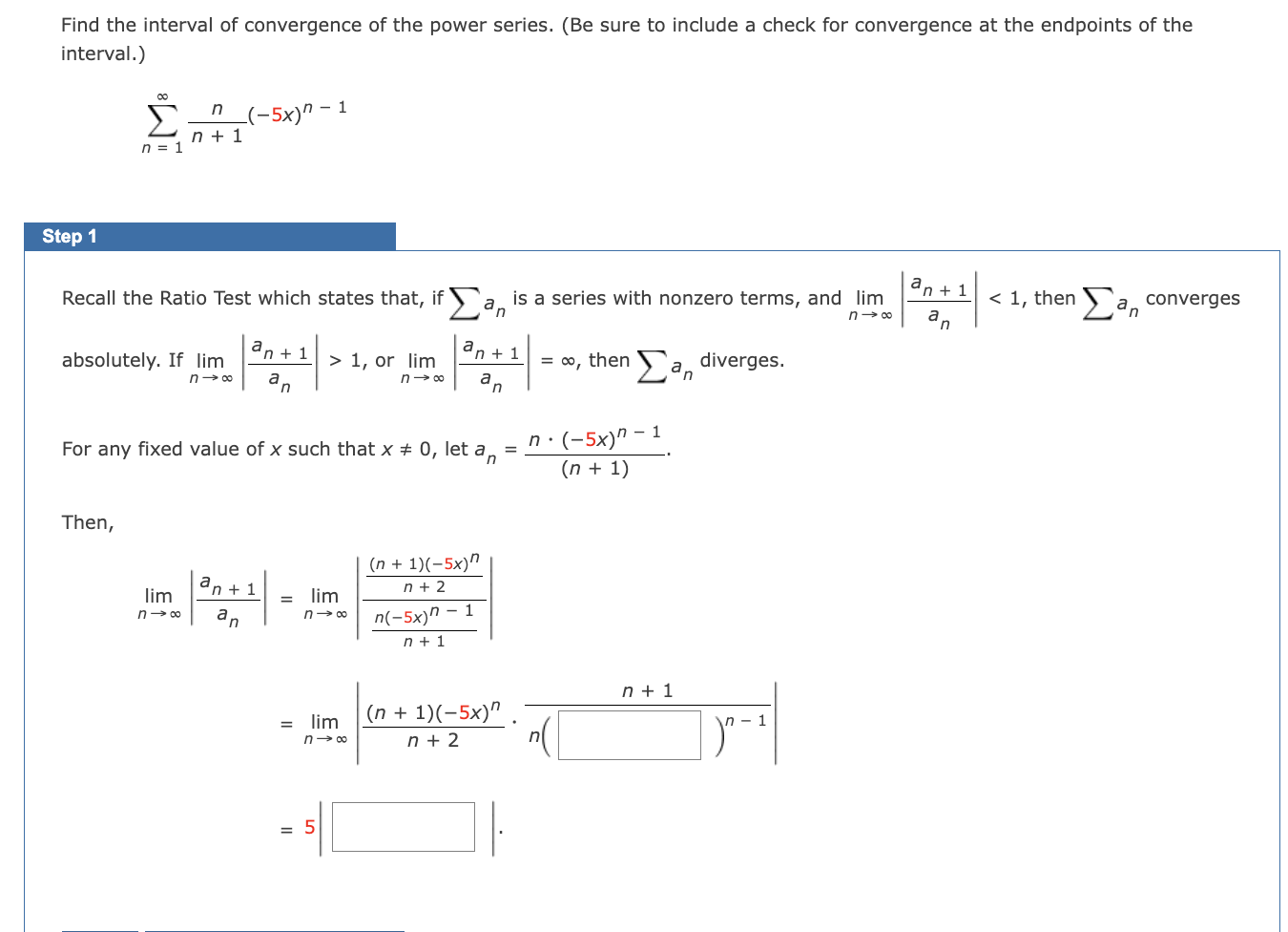 Find the interval of convergence of the power series. | Chegg.com