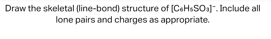 Solved Draw the skeletal (line-bond) structure of | Chegg.com