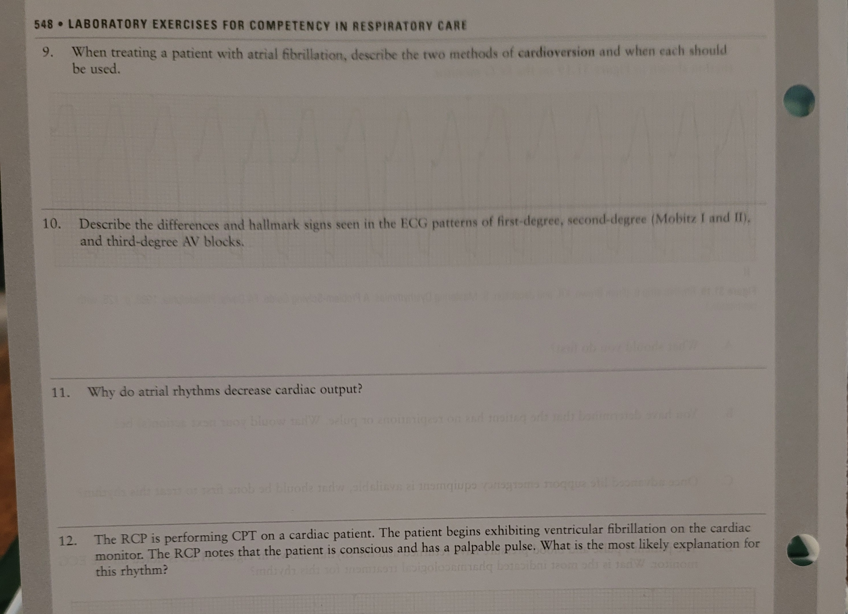 Solved 548 - LABORATORY EXERCISES FOR COMPETENCY IN | Chegg.com