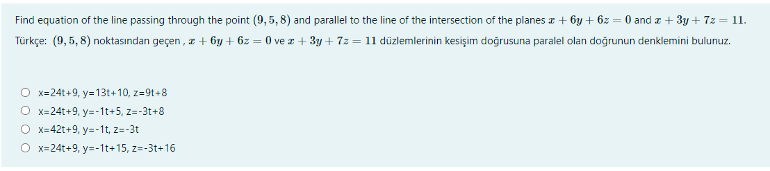 Solved Find equation of the line passing through the point | Chegg.com