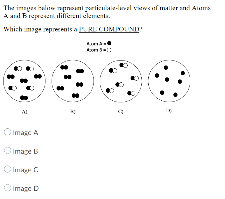 Solved The images below represent particulate-level views of | Chegg.com