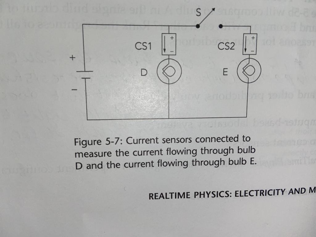 Solved SES + CS1 CS2 + D E Figure 5-7: Current sensors | Chegg.com