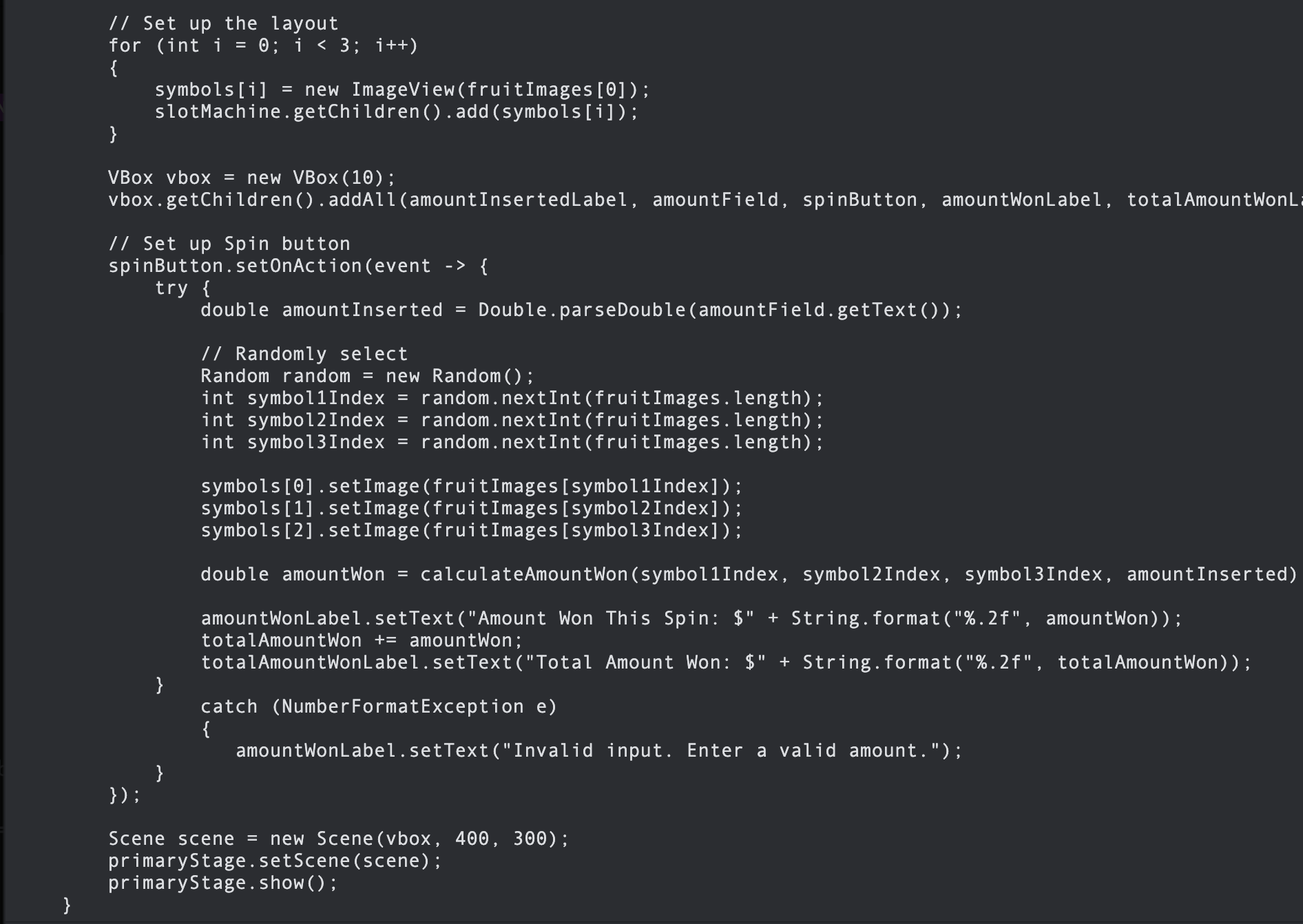 Solved mport javafx.application.Application; mport | Chegg.com